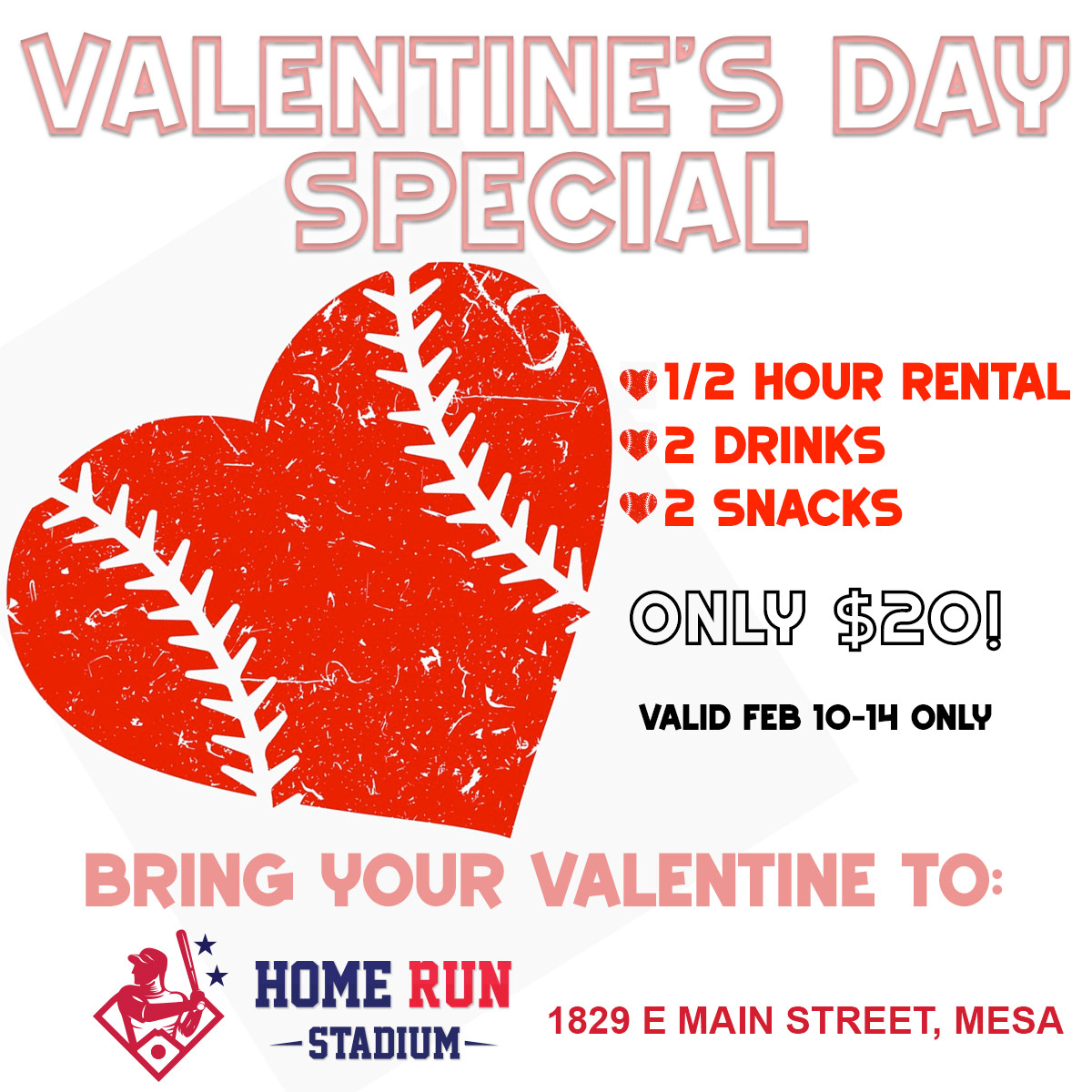Home Run Stadium Promotions - Home Run Stadium Batting Cages Mesa AZ